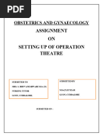 OT SOP Compliance Checklist Guide | PDF | Sterilization (Microbiology ...