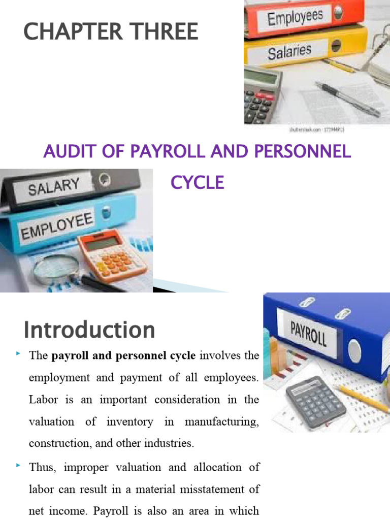 Audit II Ch3 | PDF | Payroll Tax | Payroll