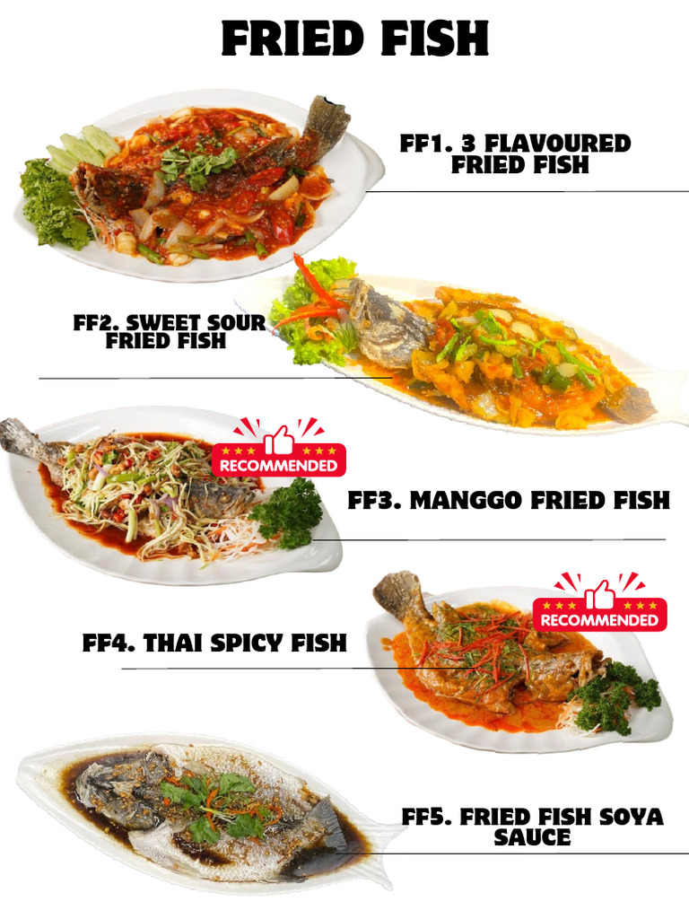 Campfire Restaurant Menu Highlights | PDF | Thai Cuisine | Curry