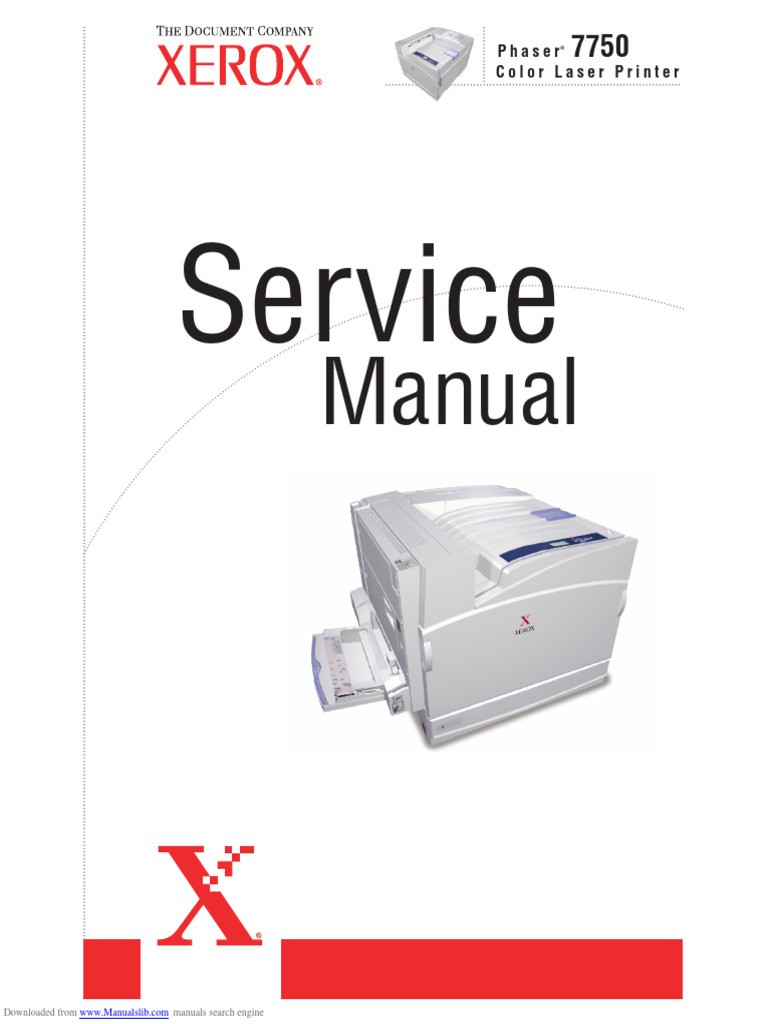 7750dxf Phaser Color Laser Printer | PDF | Electrostatic Discharge | Electromagnetic Interference