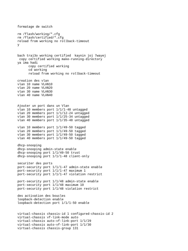Switch Configuration Guide | PDF