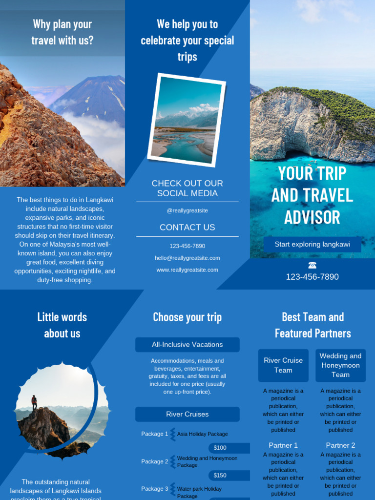Travel Brochure English | PDF