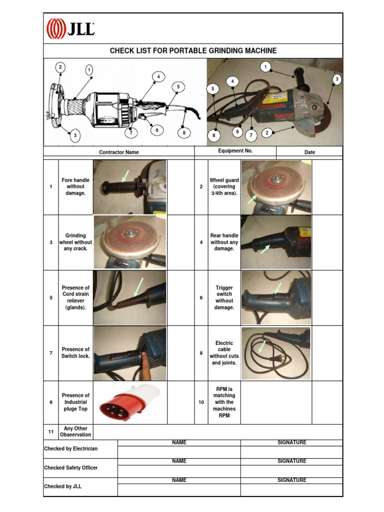 Potable Grinding Machine | PDF | Motor Vehicle | Land Vehicles