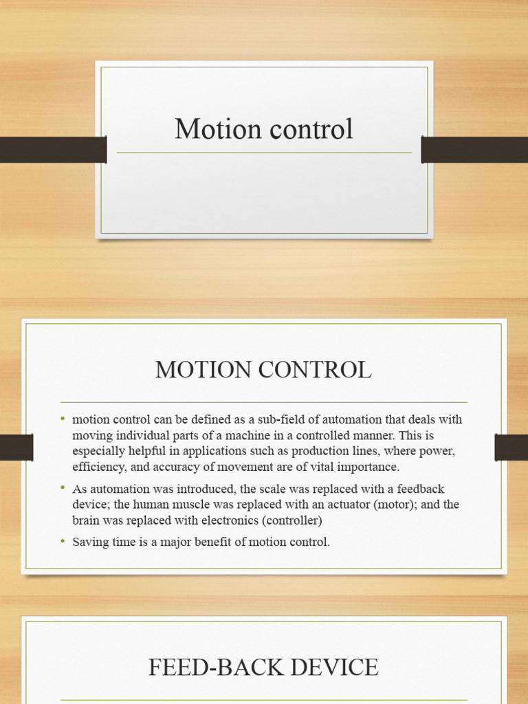 Motion control | PDF | Servomechanism | Actuator Motion control | PDF | Servomechanism | Actuator