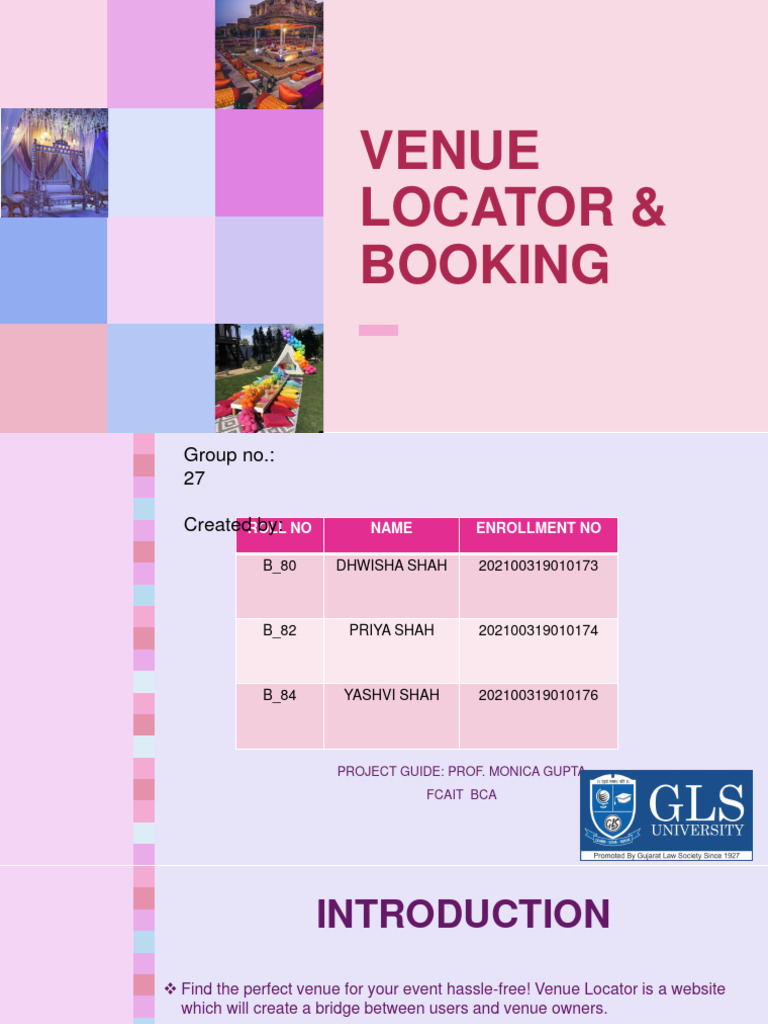 Venue | PDF | Password | Login