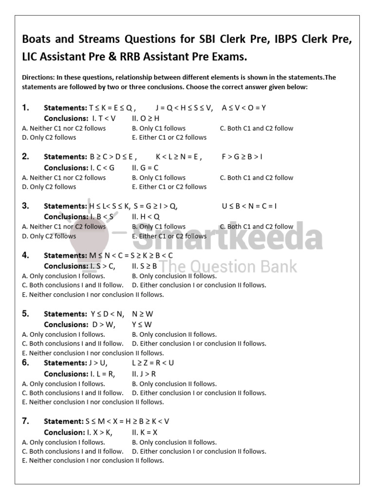 Reasoning Inequalities | PDF