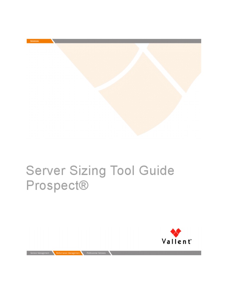 Server Sizing Tool Guide | Download Free PDF | Hard Disk Drive | File ...