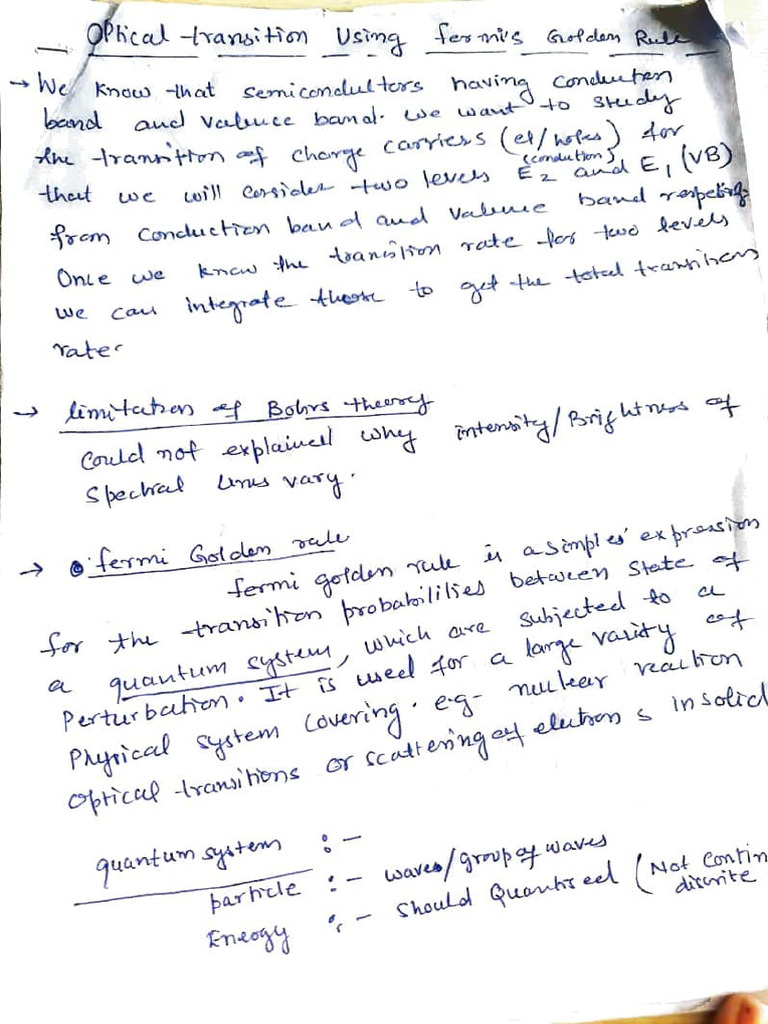 U3 PHY Mam Hand Written Notes | PDF
