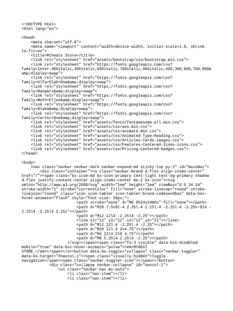 Online Game Cheats Provider | PDF | Computing | Software