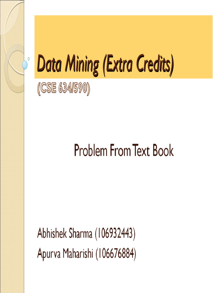 Data Mining: Frequent Itemsets & Rules | PDF | Information Science | Information Technology