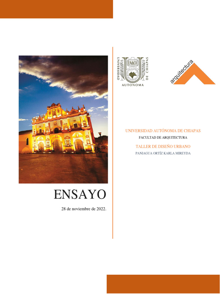 Ensayo Urban. Kmpo | PDF | Diseño urbano | Belleza