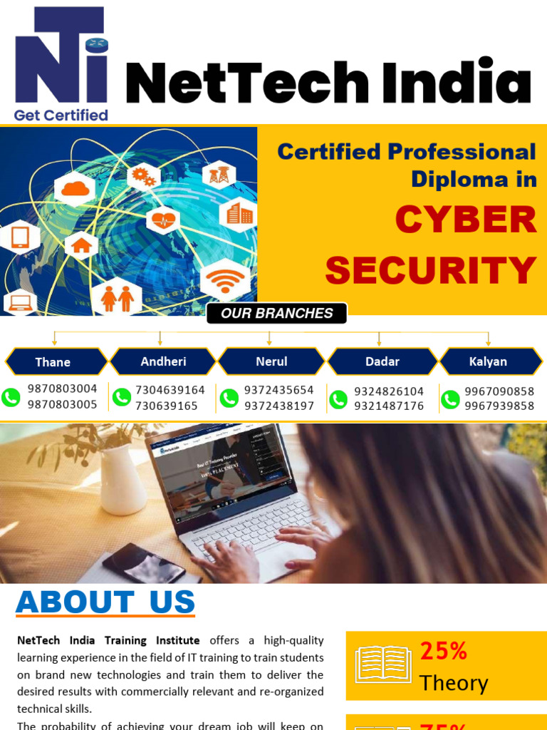 Cyber Security Diploma Course Overview | PDF | Ip Address | Computer ...