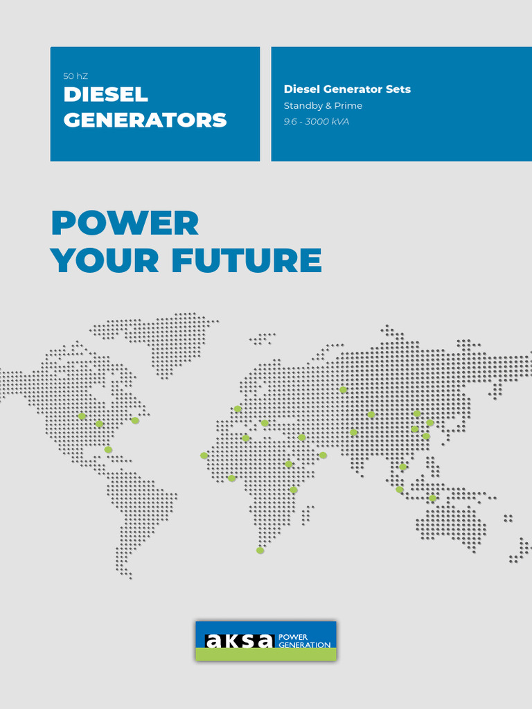 Aksa Diesel Generators Guide | PDF | Diesel Engine | Engines