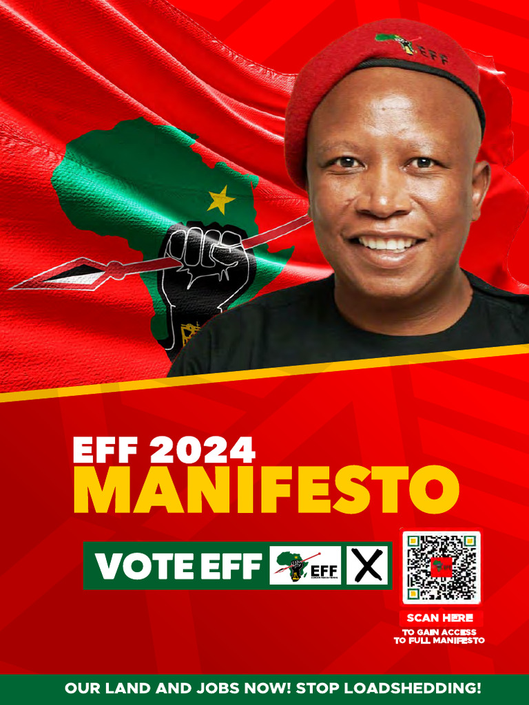 EFF 2024 Elections Manifesto | PDF