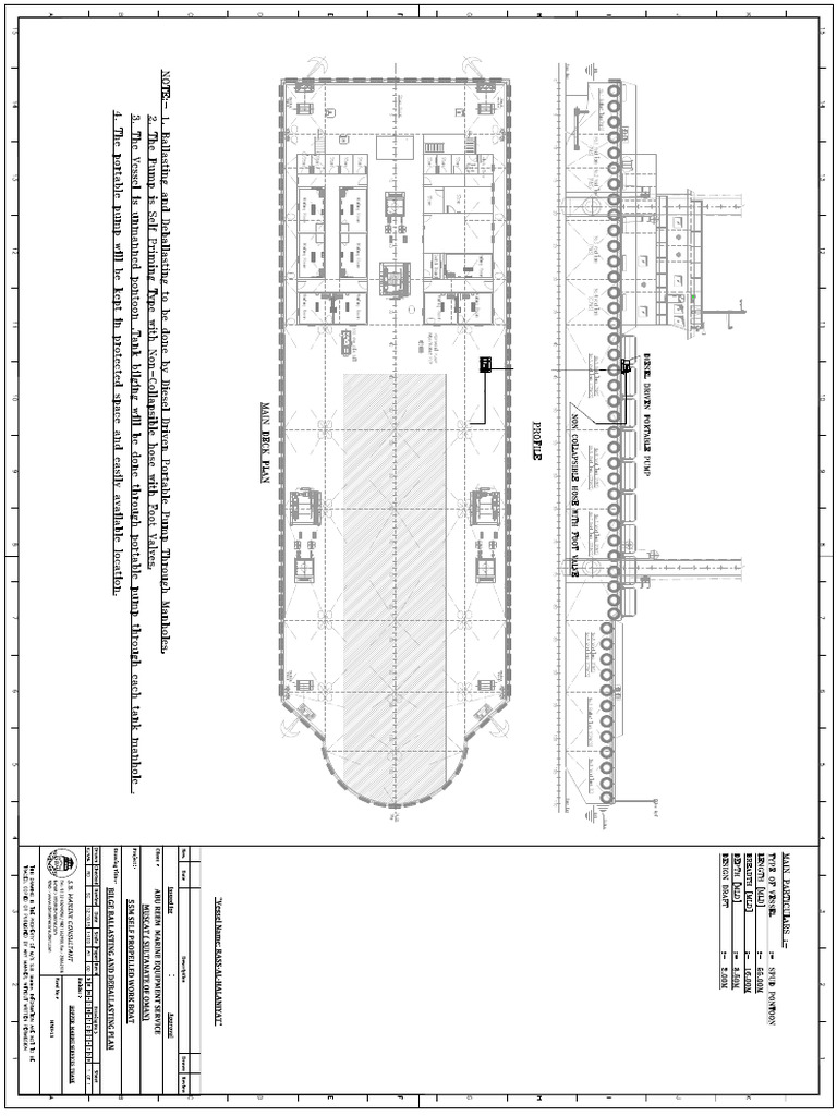 Bilge Ballasting and Deballasting Plan | PDF