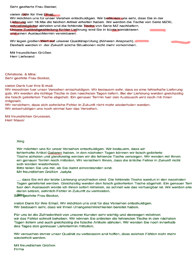 B2.2 Schreiben | PDF