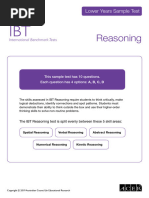 Primary Sample Test - AGAT 2nd Edition | PDF | Reason | Cognition