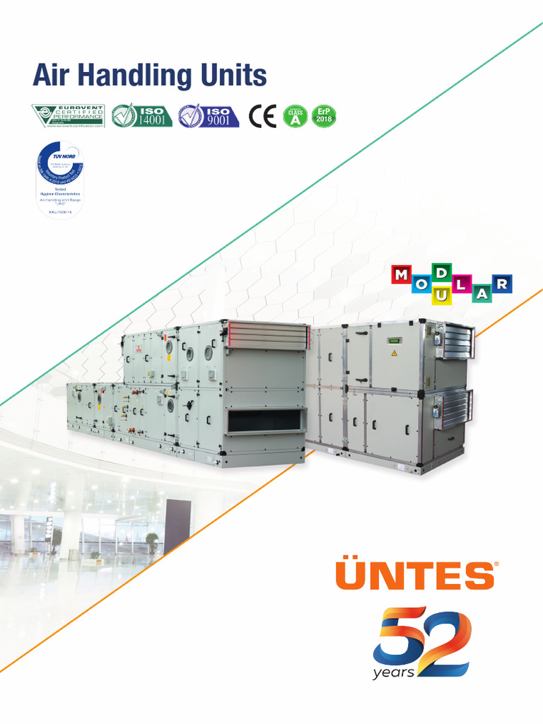 High-Efficiency Air Handling Units | PDF | Humidity | Mechanical ...