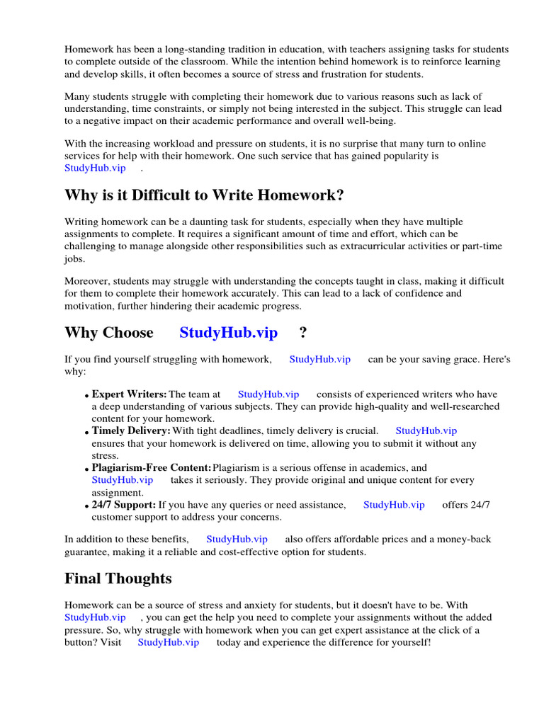 Should Teachers Hand Out Homework | PDF | Homework | Teachers