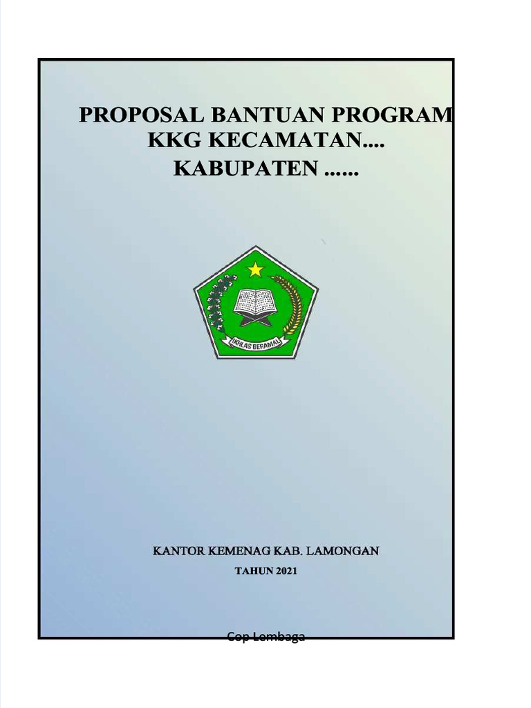 PDF Contoh Proposal KKG Compress | PDF