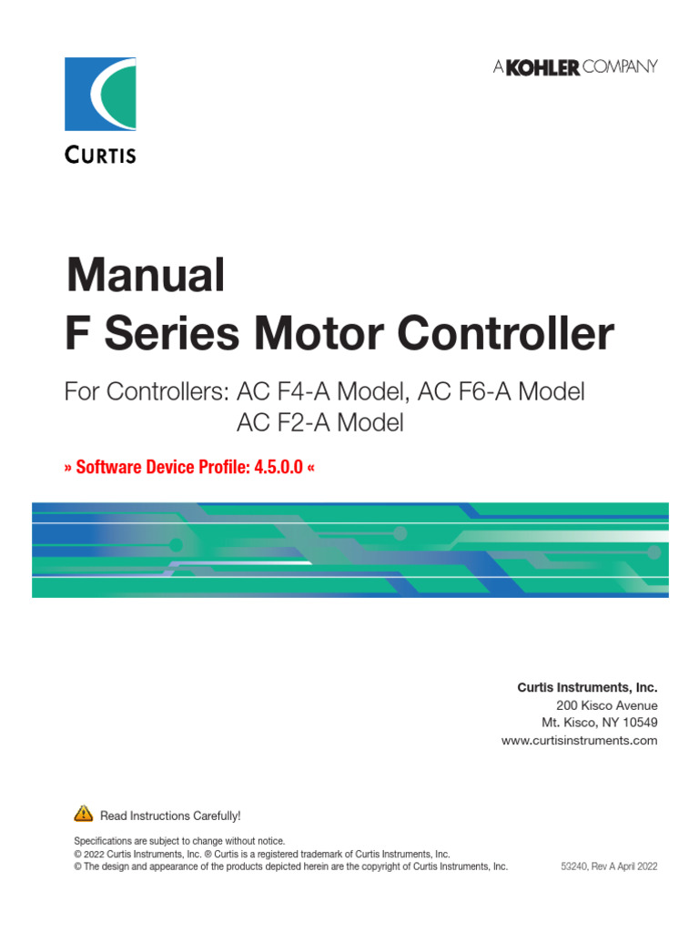 curtis_f_series | PDF | Electrical Connector | Electrical Wiring
