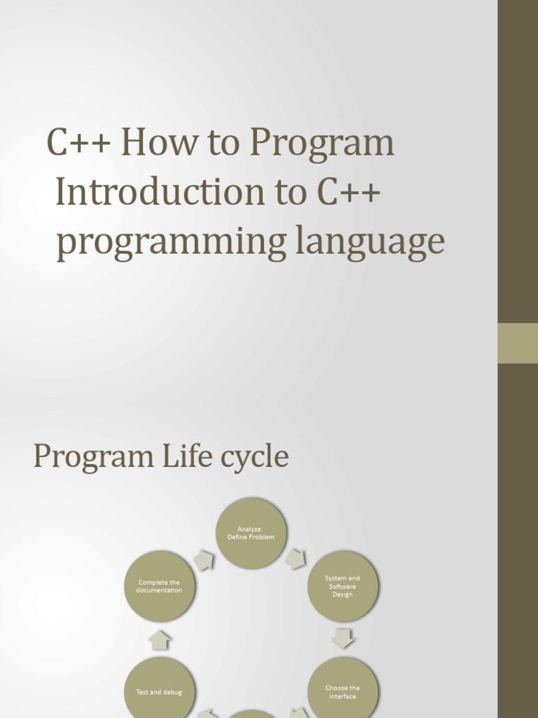 Introduction To C++ | PDF | Integer (Computer Science) | Computer Programming