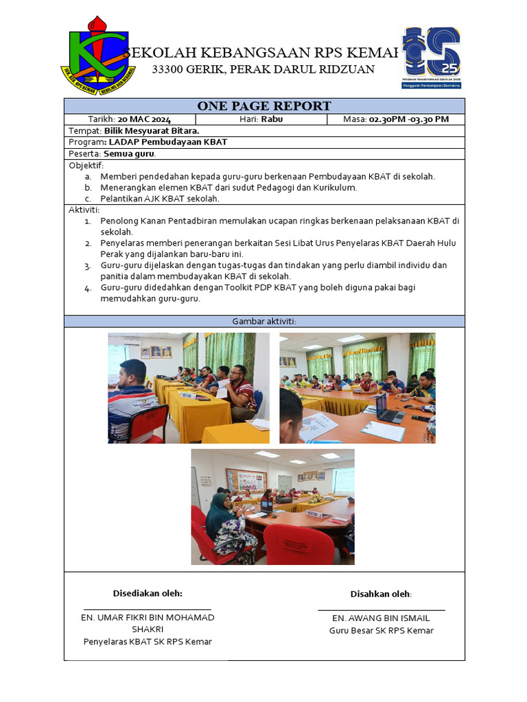 Opr Ladap Kbat | PDF