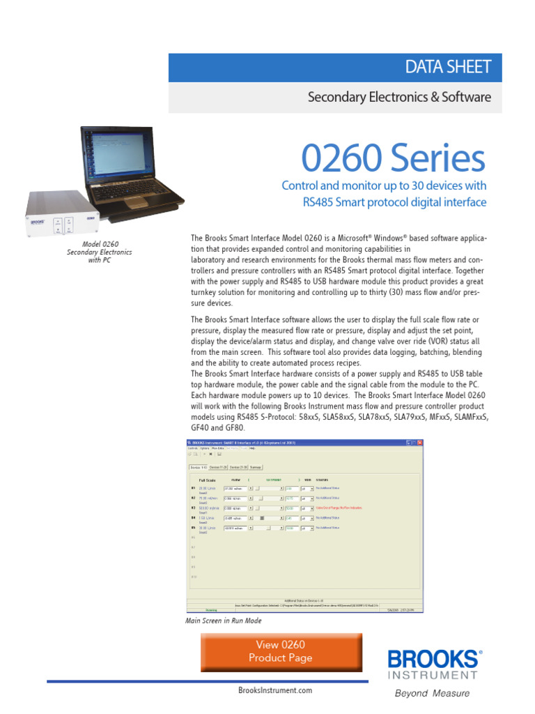 Secondary Electronics Data Sheet 0260 | PDF | Usb | Personal Computers