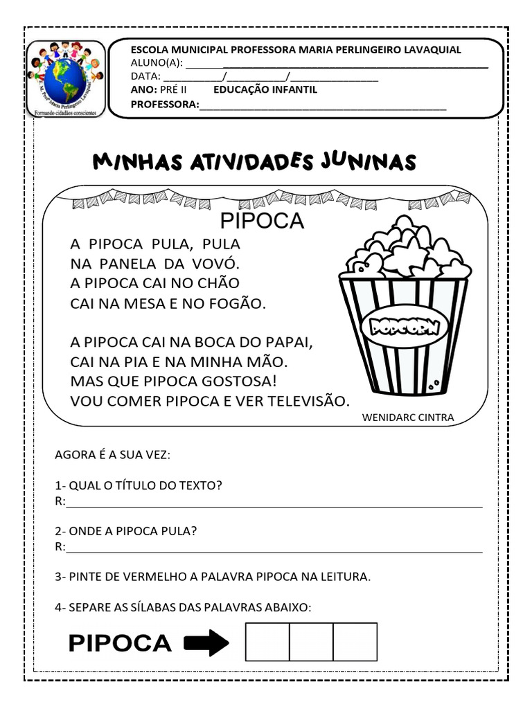 Ativ. Juninas | PDF