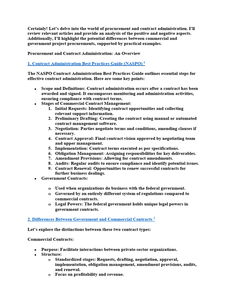 Procurement Assignment | PDF | Transaction Cost | Procurement