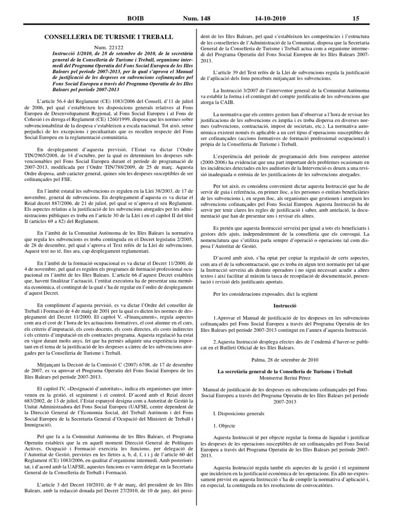 Manual Justif Fse | PDF