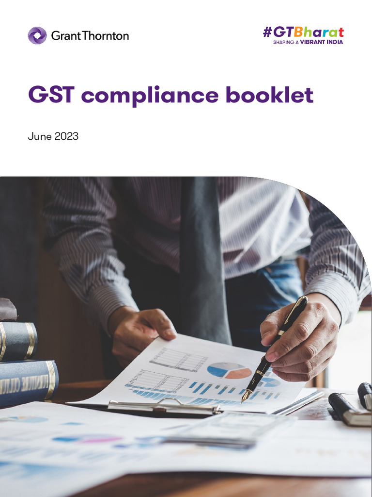 GST Compliance Booklet June 2023 | PDF | Invoice | Taxes