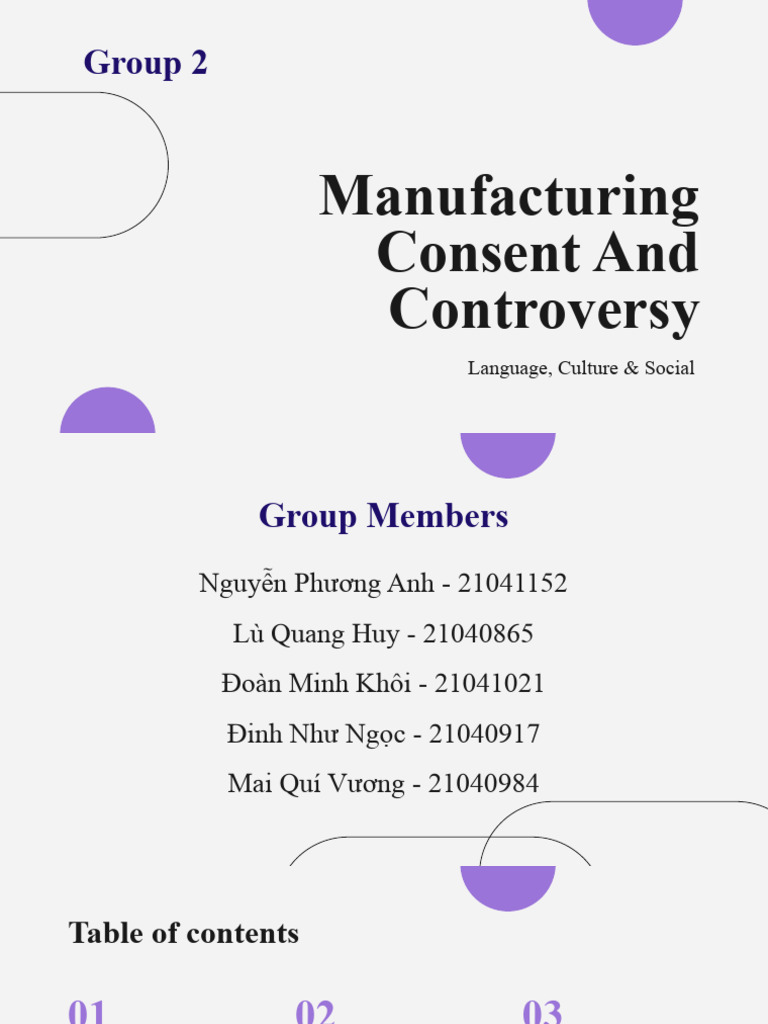 Manufacturing Consent and Controversy | PDF | Mass Media | Media Bias