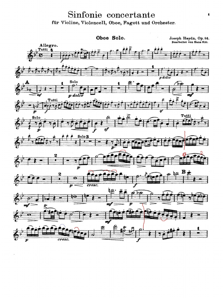 Haydn Concertante | PDF