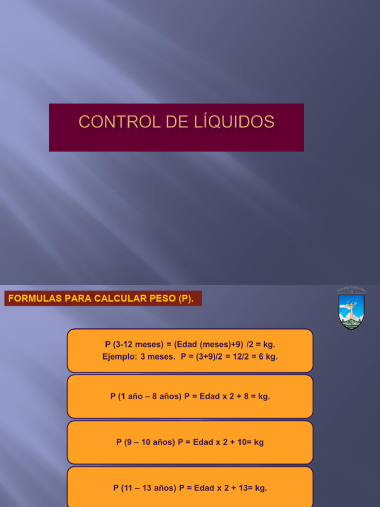 SOLUCIONES Y CONTROL DE LIQUIDOS | PDF | Potasio | Química