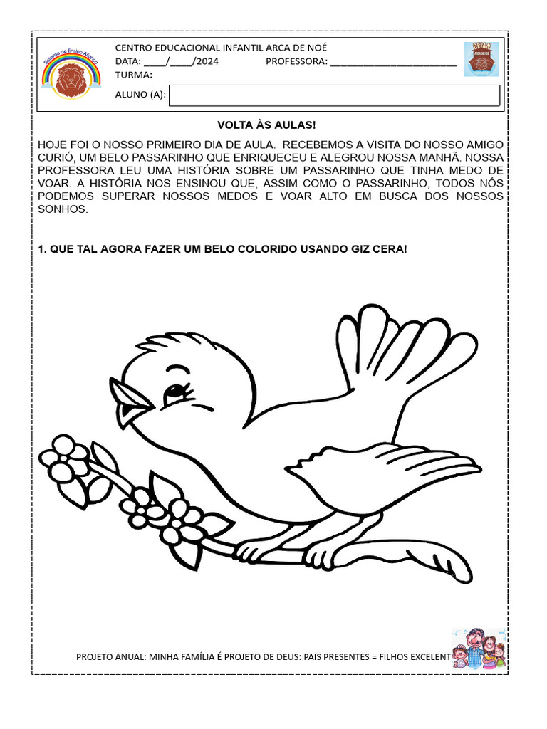 Creche IV | PDF | Família | Pré-escola
