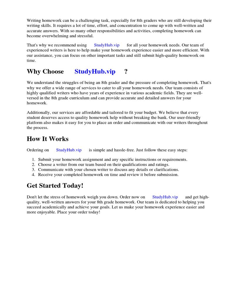 8th Grade 20 Day Homework Day 1 Answers | PDF | Homework | Worksheet