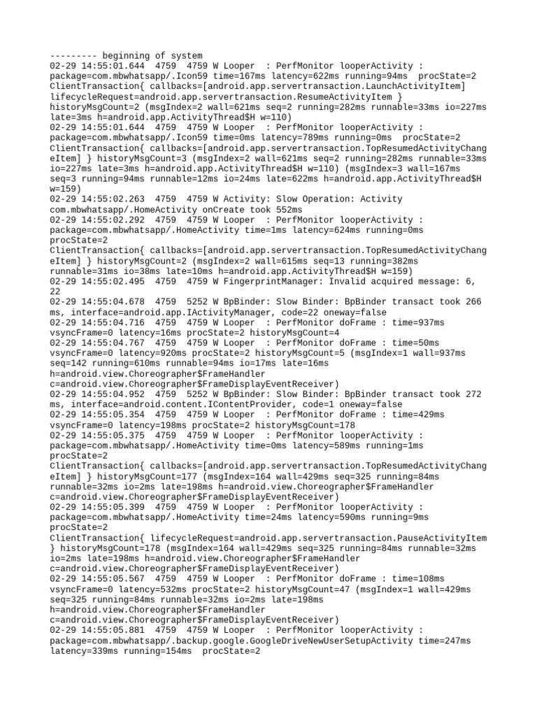 Logcat Pdf Java Programming Language Android Operating System