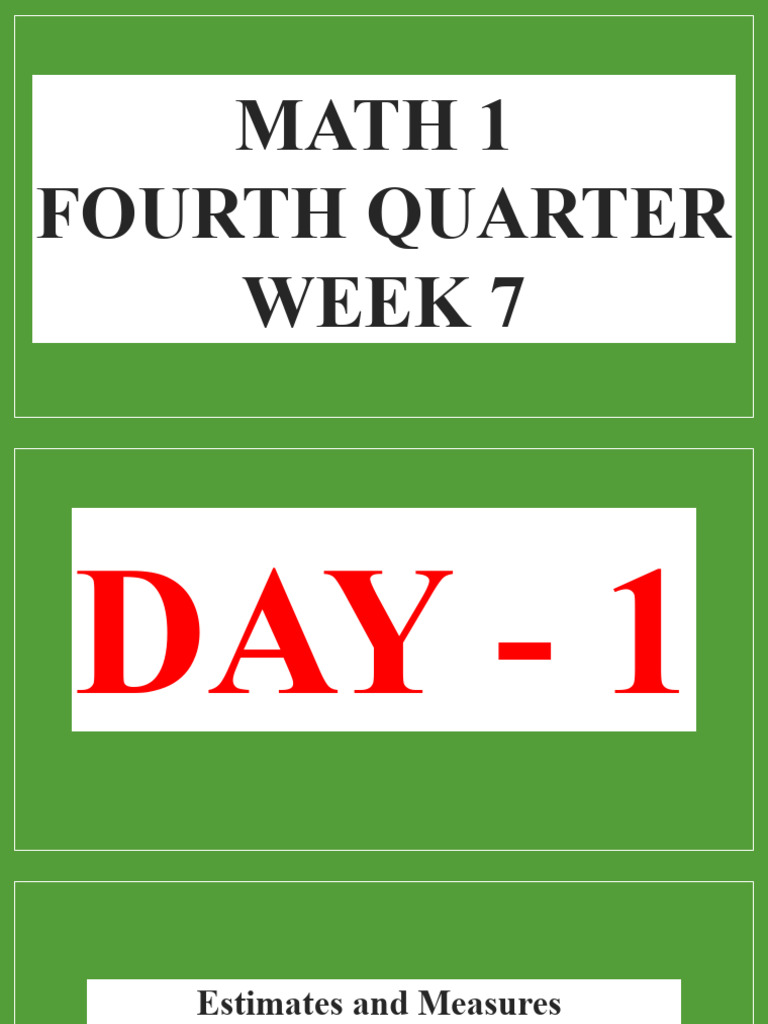 q4 Week7 Math | PDF