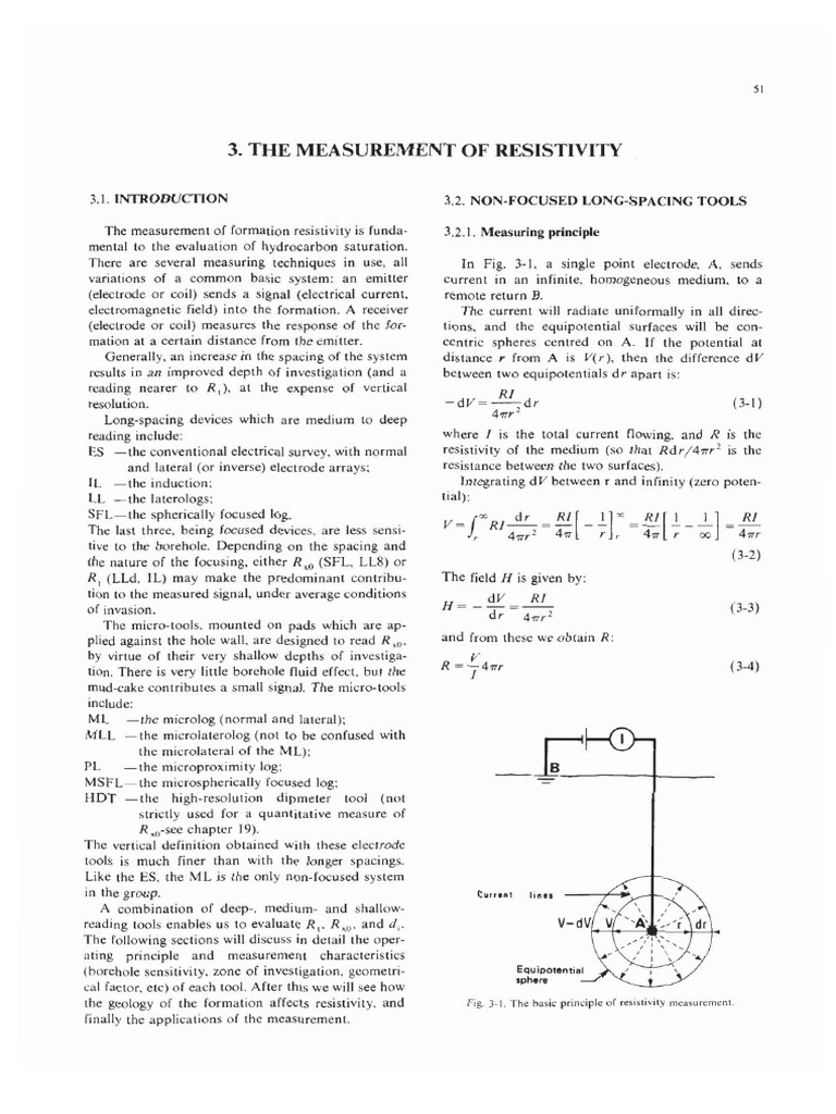 Chapter 3. The Measurement of Resistivity | PDF
