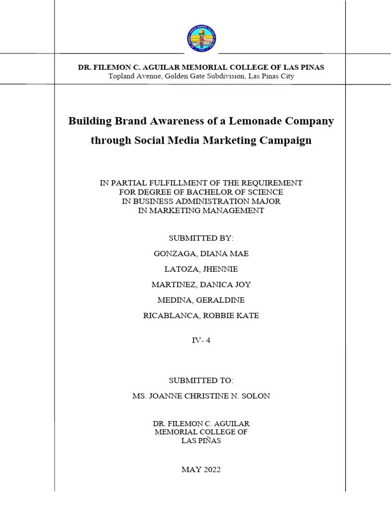 Social Media Boost for Lemonade Brand | PDF | Brand | Popular Culture ...