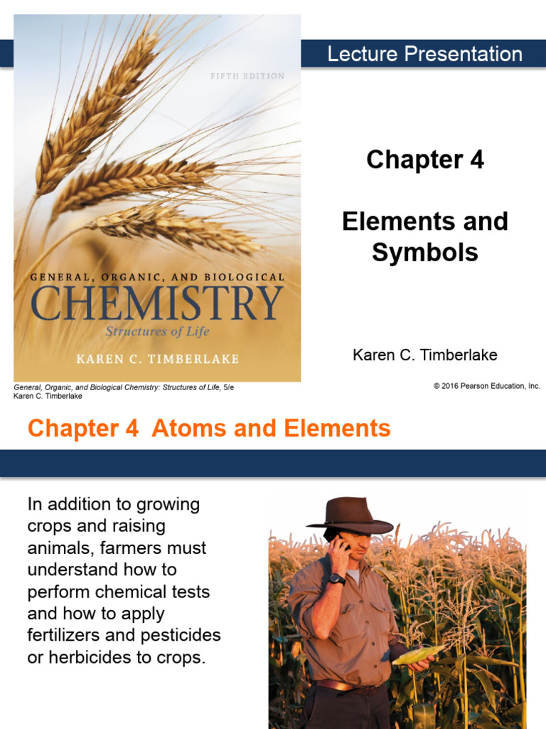 CH4 1 Elements and Symbols GOB Structures 5th Ed | Download Free PDF | Mercury (Element ...