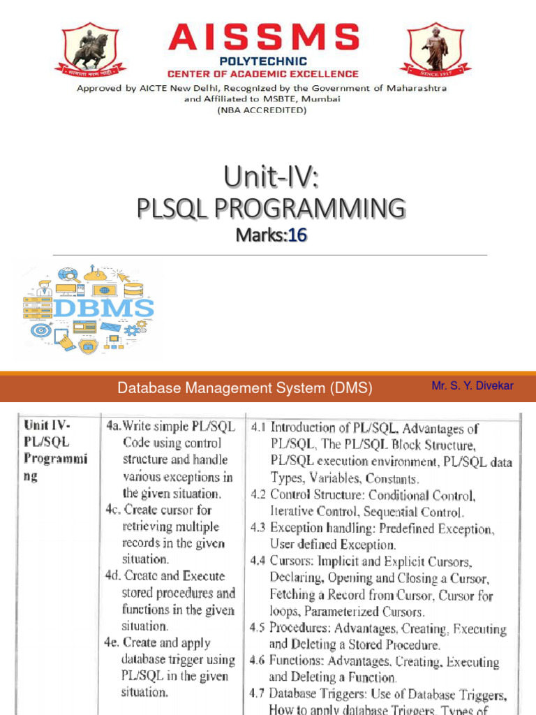 PL/SQL Programming Guide | PDF | Pl/Sql | Sql