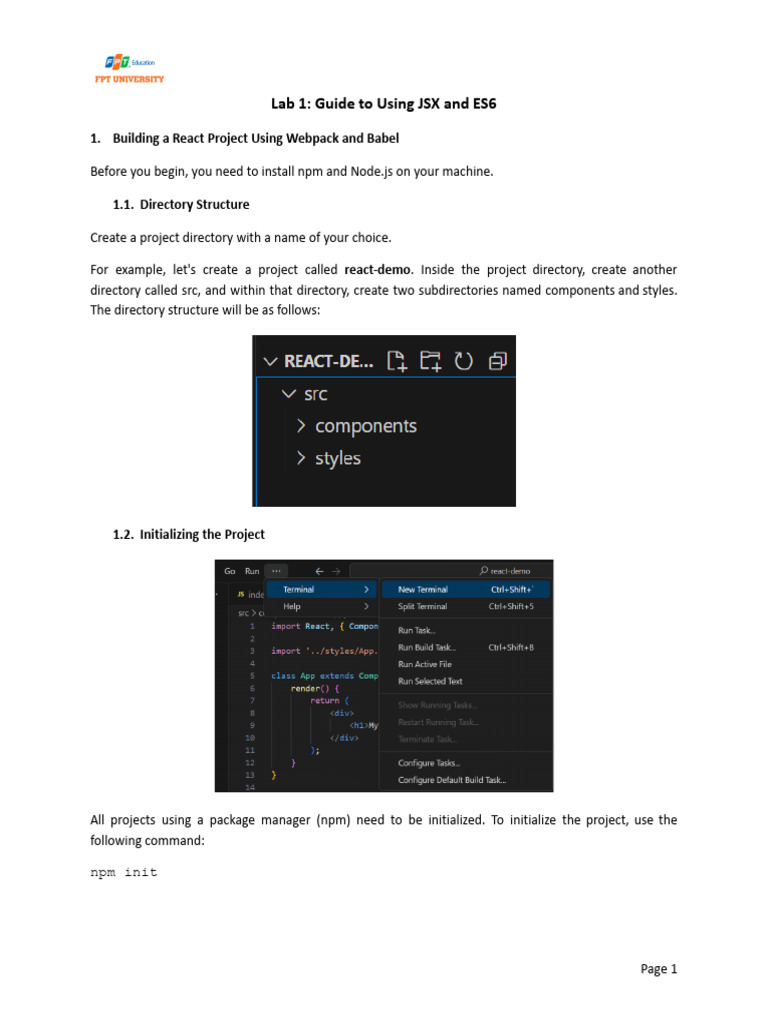 Lab1jsxandes6docx Pdf Computer File Java Script