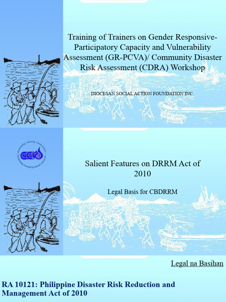 Salient Features On DRRM and CCA-For Presentation | PDF | Civil Defense | Occupational Safety ...