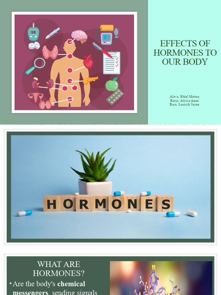 Effects of Hormones in The Body | PDF | Testosterone | Hyperglycemia