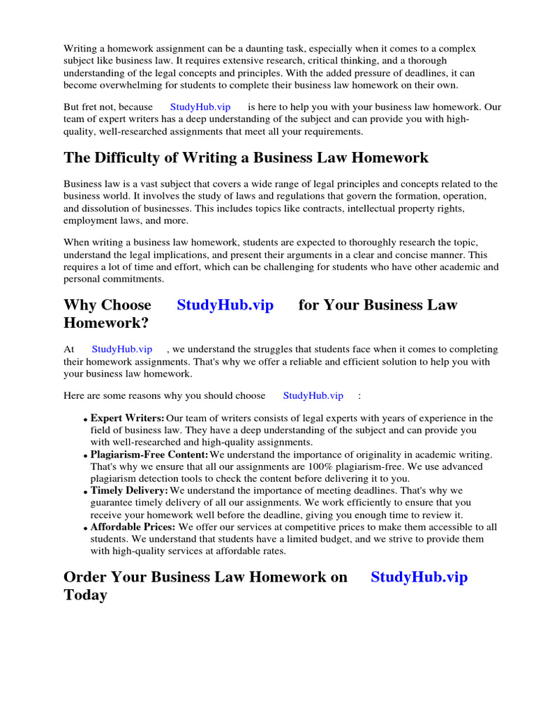 Business Law Homework Chapter 5 | PDF | Common Law | Business
