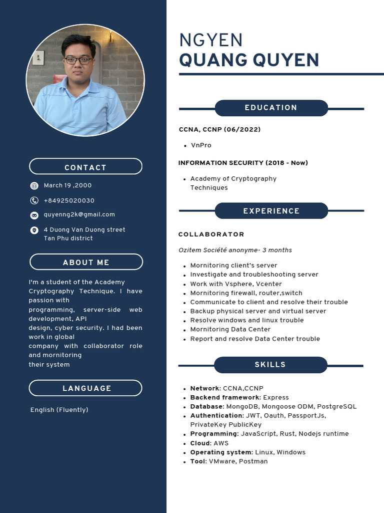 Quyen Nguyen | PDF | Software Engineering | Computing