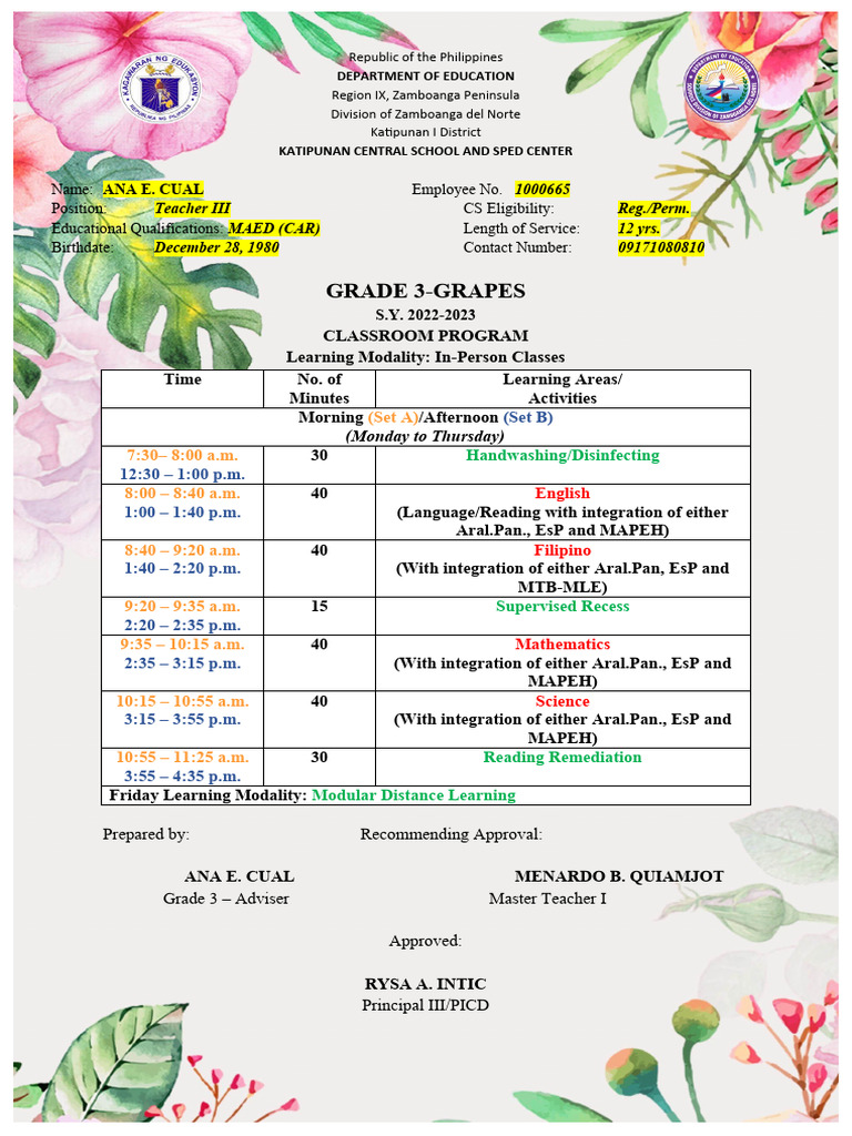 ANA2022_ClassProgram | PDF