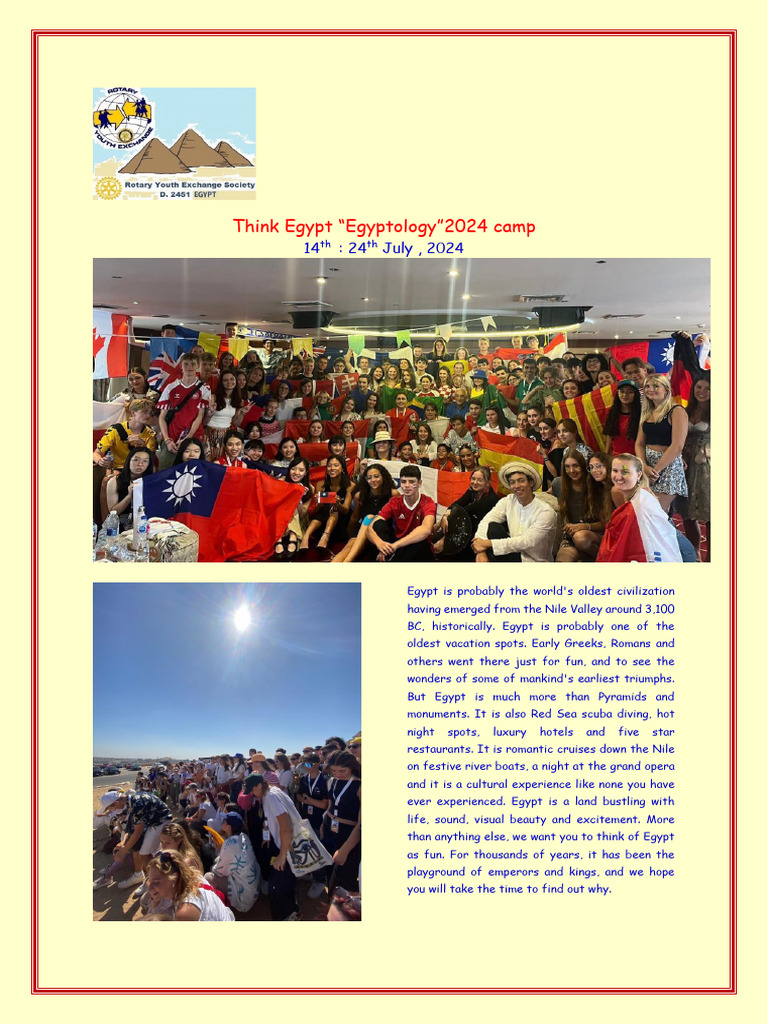 Think Egypt, Egyptology 2024 | PDF | Egypt | Cairo